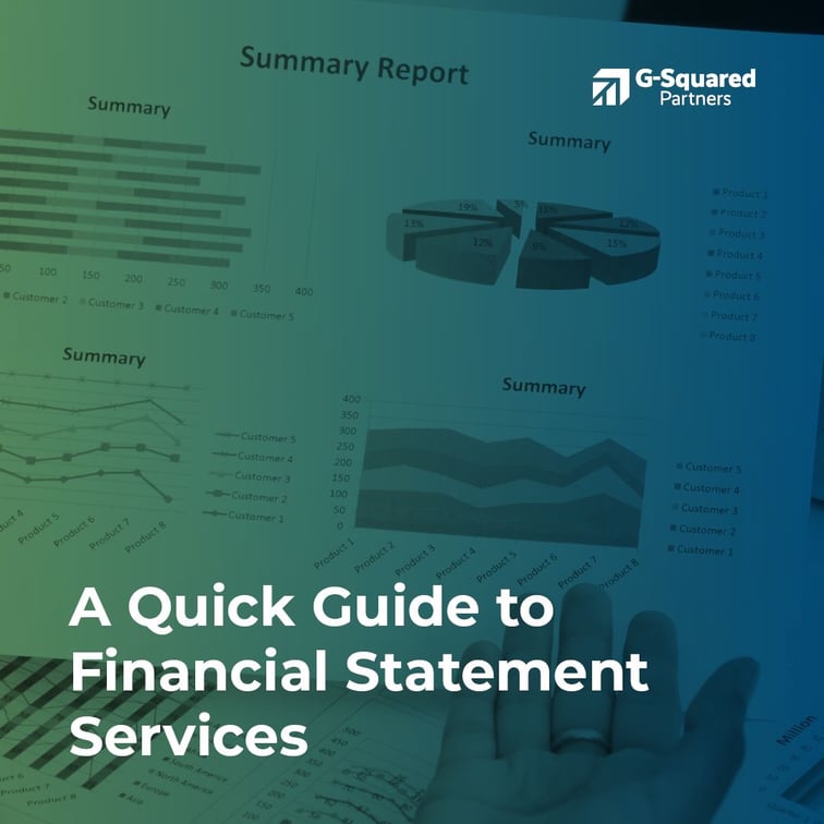 A Quick Guide to Financial Statement Services